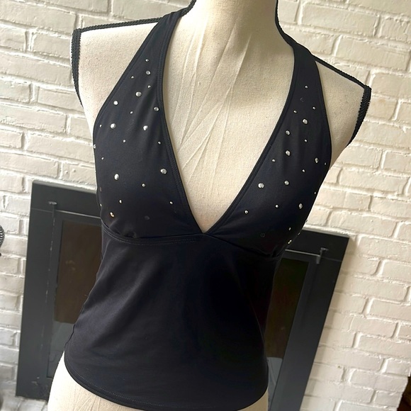 Swim 199s Tankini Bling Takini Wear As A Top Or Swim Suit Size 6 Poshmark